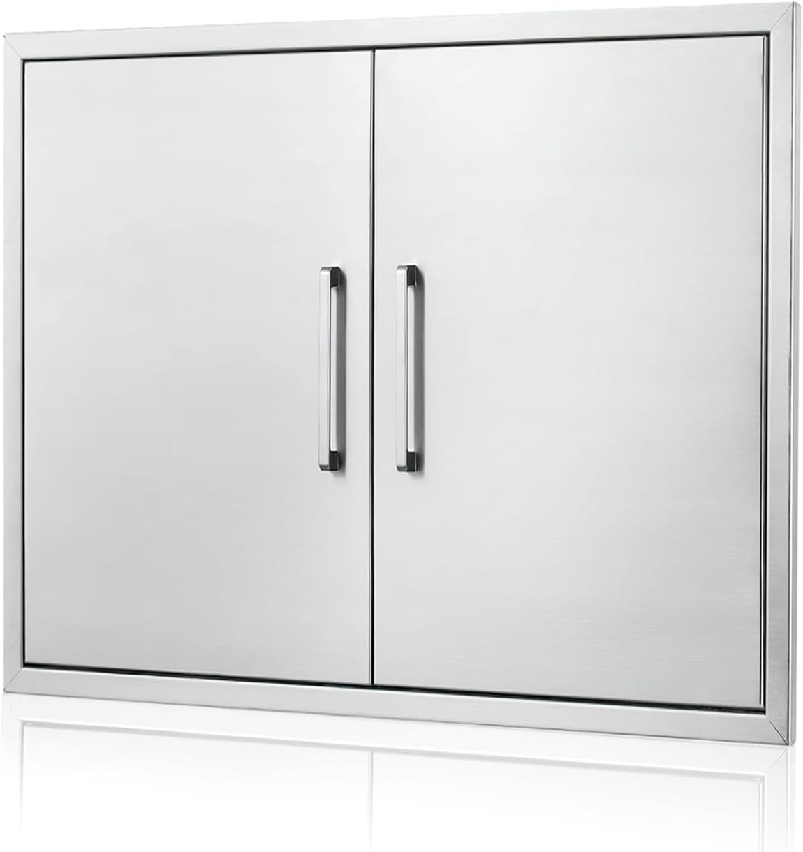 BBQ Double Access Doors Stainless Steel - Double Wall Door Panel ...