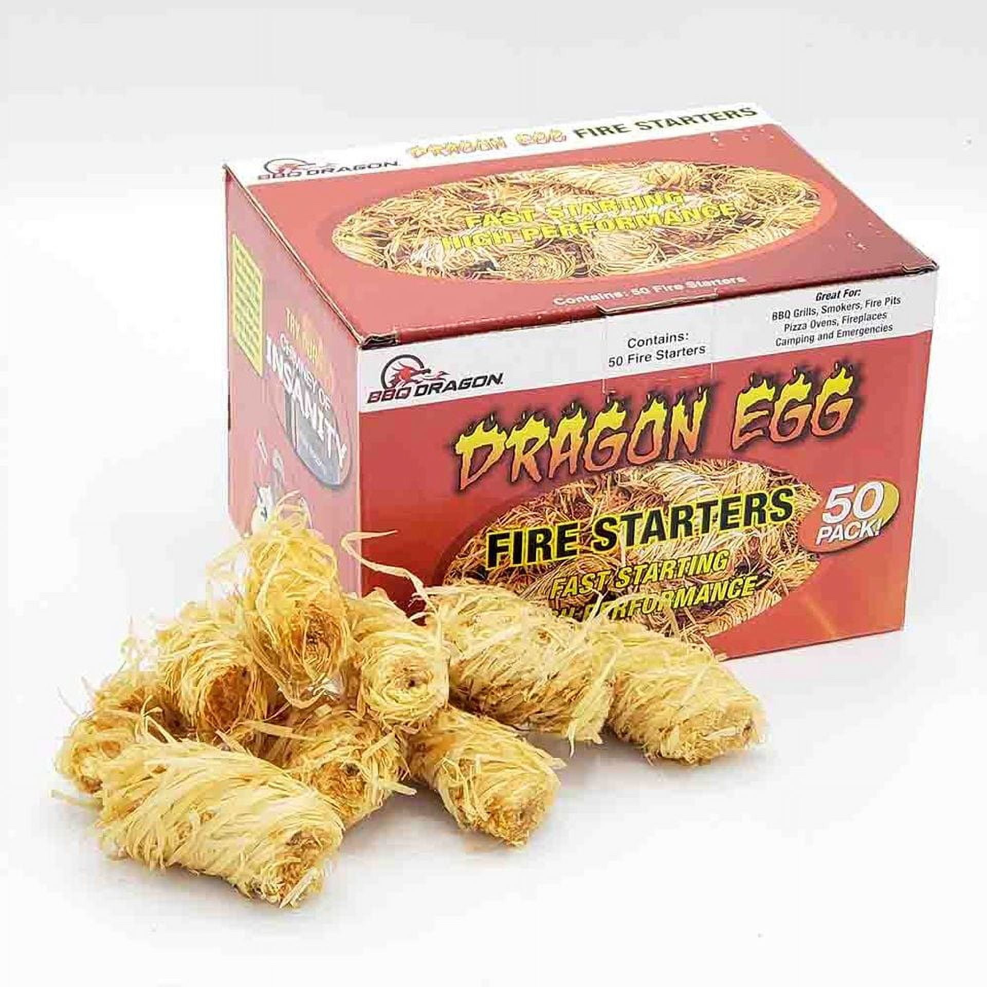 BBQ Dragon Egg Fire Starters for Fastest Charcoal Grill and Fireplaces ...