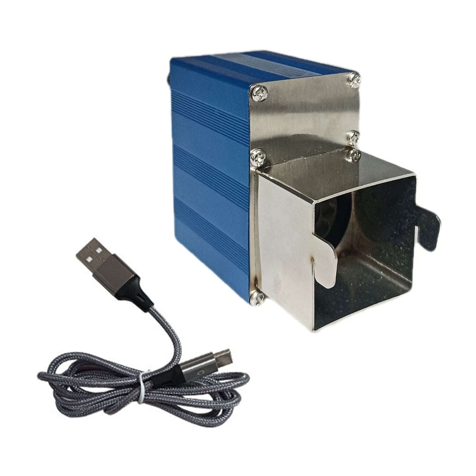 BBQ Fan Air Blower Quick Starter Portable Manual Hand Crank for Outdoor ...