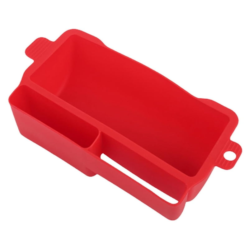 BBQ Grease Drip Tray Grease Tray, Silicone Grill Oil Drain Box Food ...