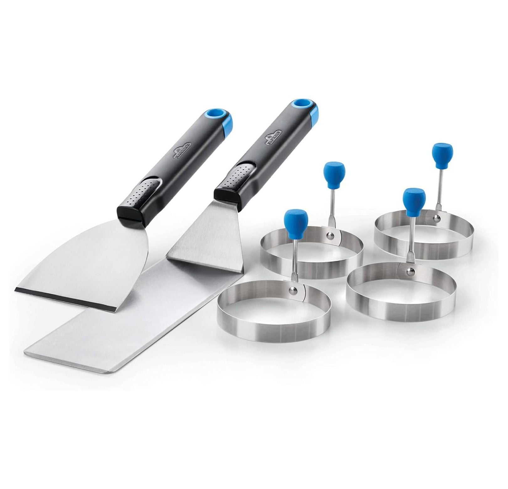 BBQ Grill Accessory, Breakfast Tool Set with 4 Egg Rings, 70055 - Comes ...