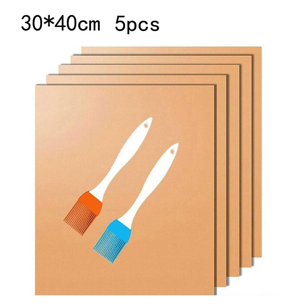 BBQ Grill Baking Mats Non Stick Mat Copper Gold Bake Cooking Sheet ...