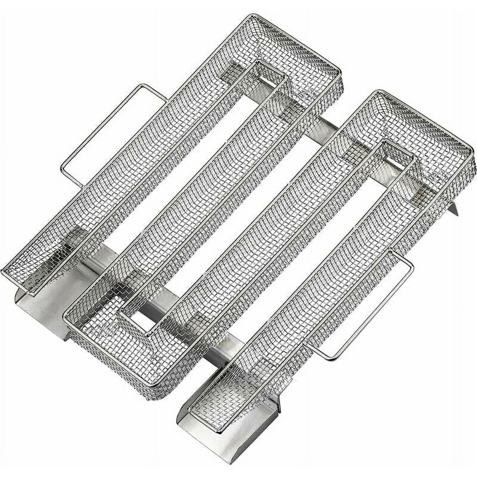 BBQ Grill Cold Smoke Generator, Stainless Steel Smoker Tray with Full ...