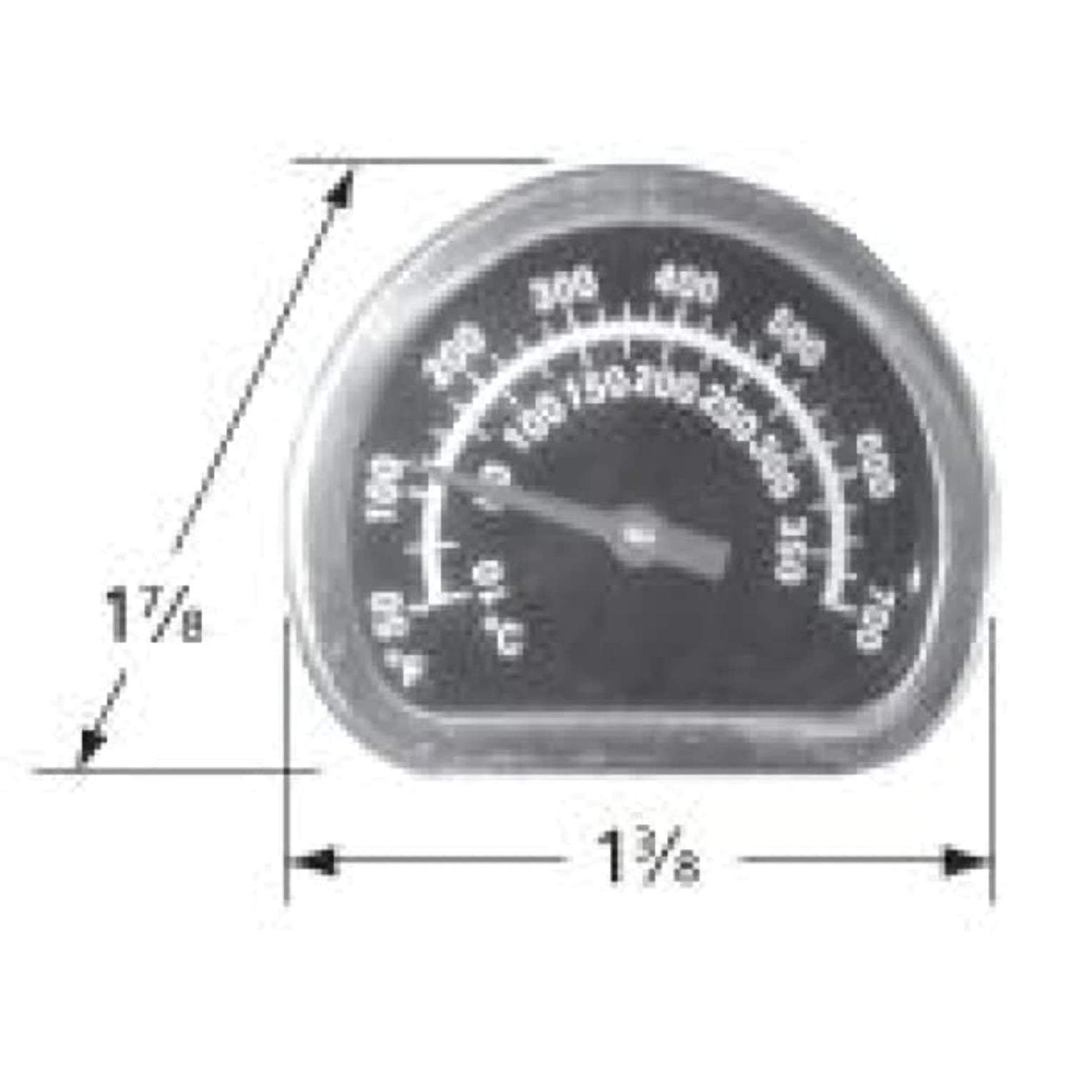 BBQ Grill Compatible With Broil King Grills Heat Indicator BCP00474 ...
