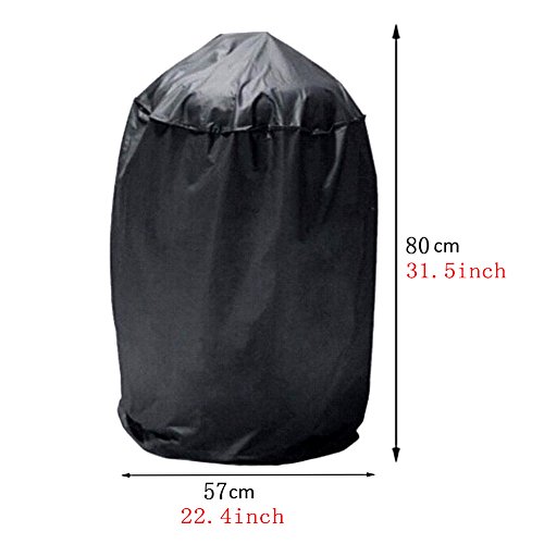 BBQ Grill Cover,Outdoor Charcoal Kettle Grill Barbecue Cover,Heavy Duty ...