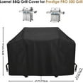 BBQ Grill Cover for Prestige PRO 500 and Prestige 500 Gas BBQ Grills ...