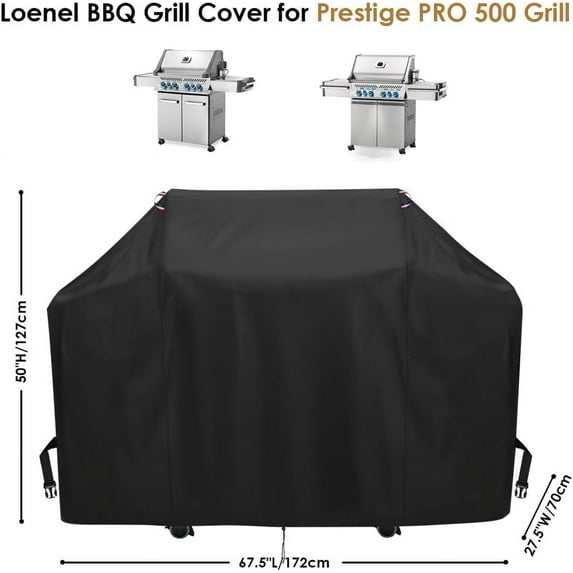BBQ Grill Cover for Prestige PRO 500 and Prestige 500 Gas BBQ Grills ...