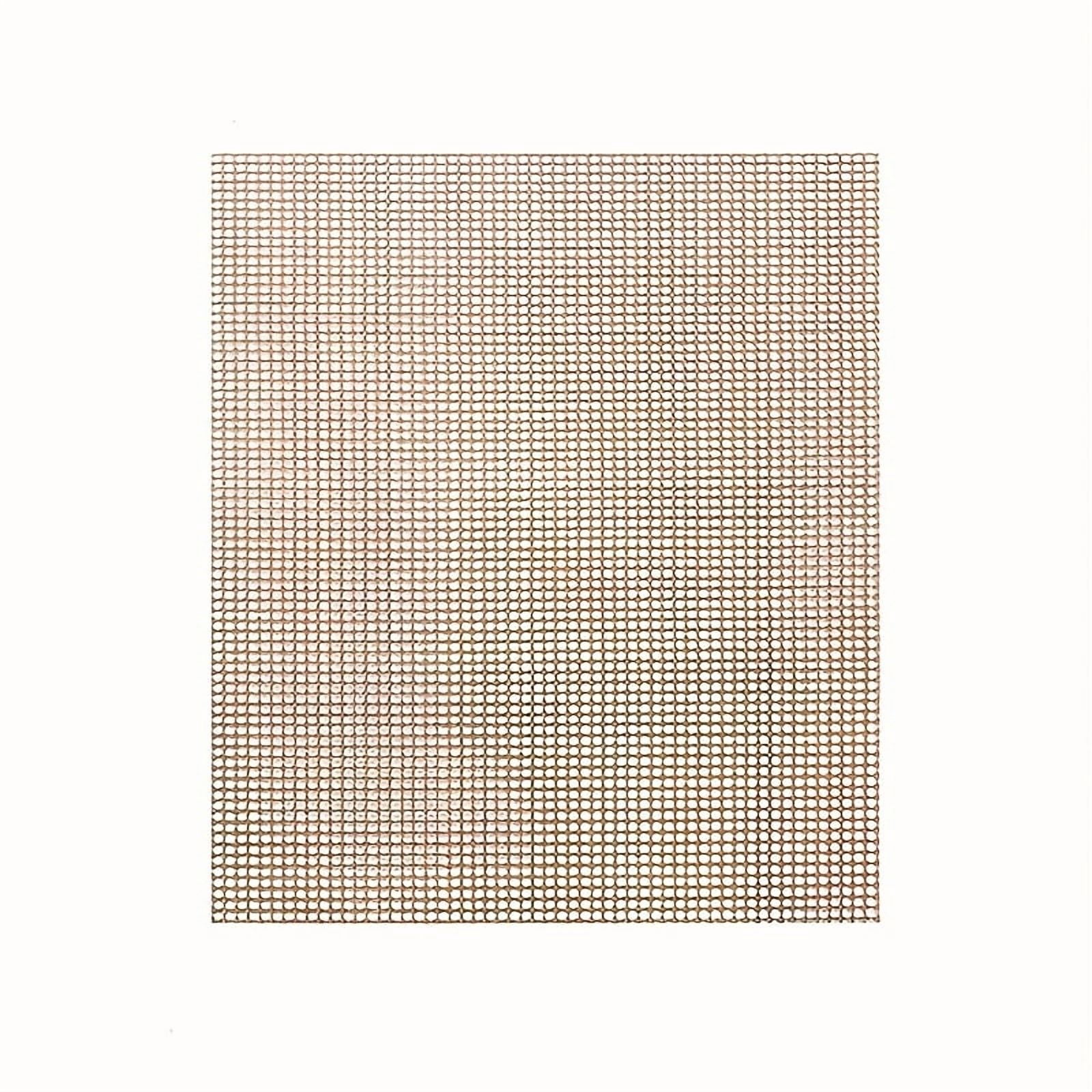BBQ Grill Mat 12 by 16-inch Non-Stick Mesh Sheet for Outdoor Grilling ...
