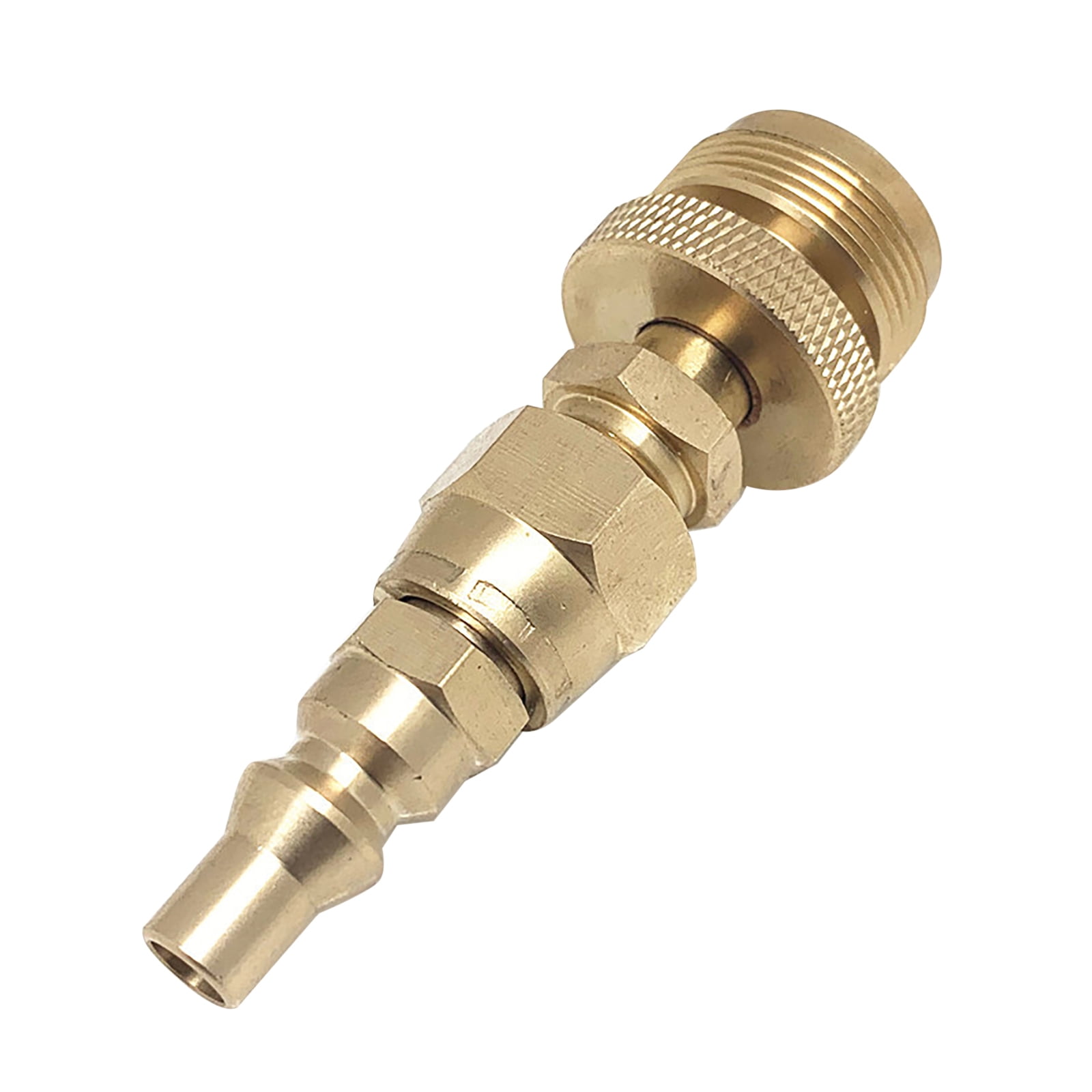 BBQ Grill Propane Appliance 1/4" Quick Key Connect Adaptor Hook Up ...