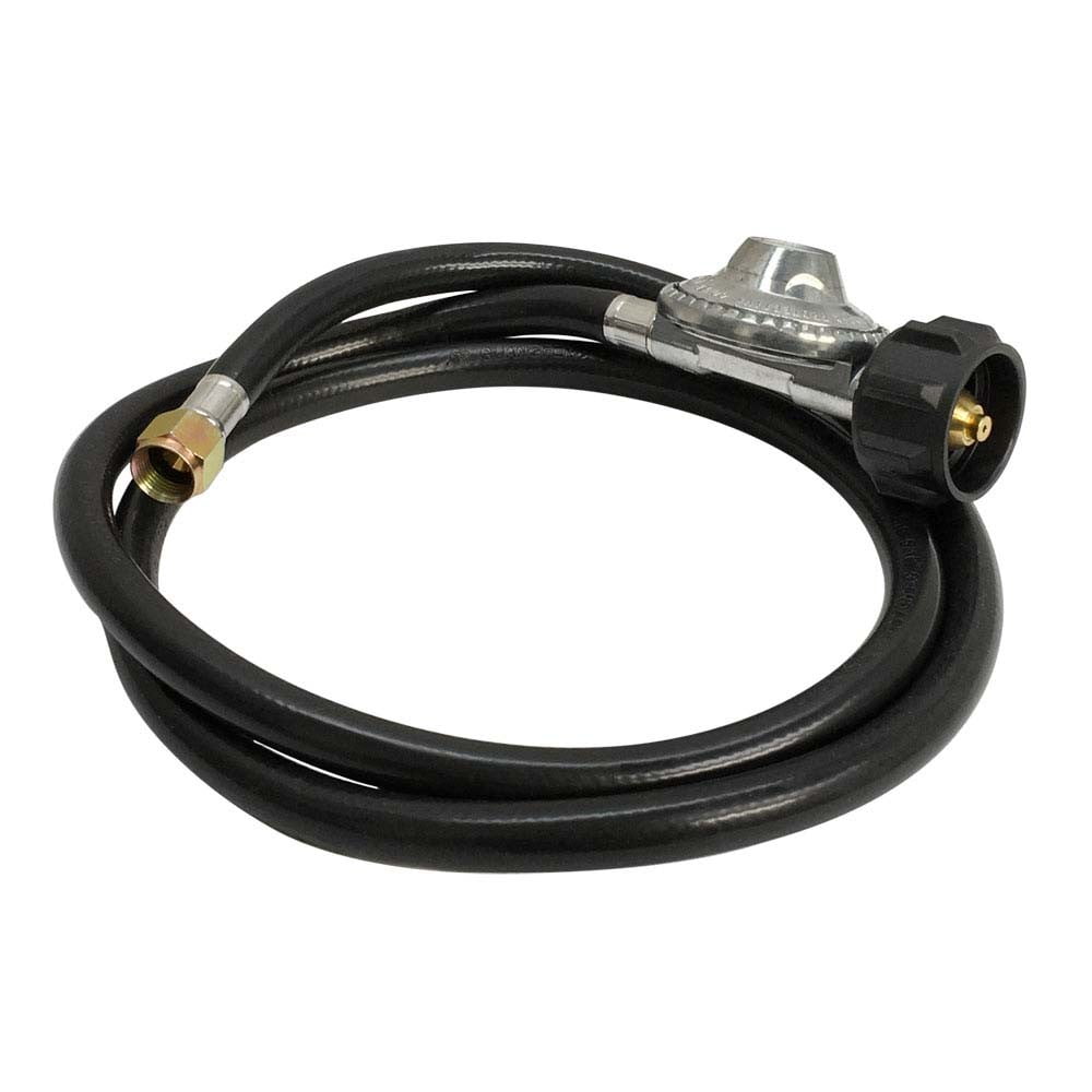BBQ Grill Propane Regulator Hose 5 Ft. Low Pressure CSA 0.8 PSI ...