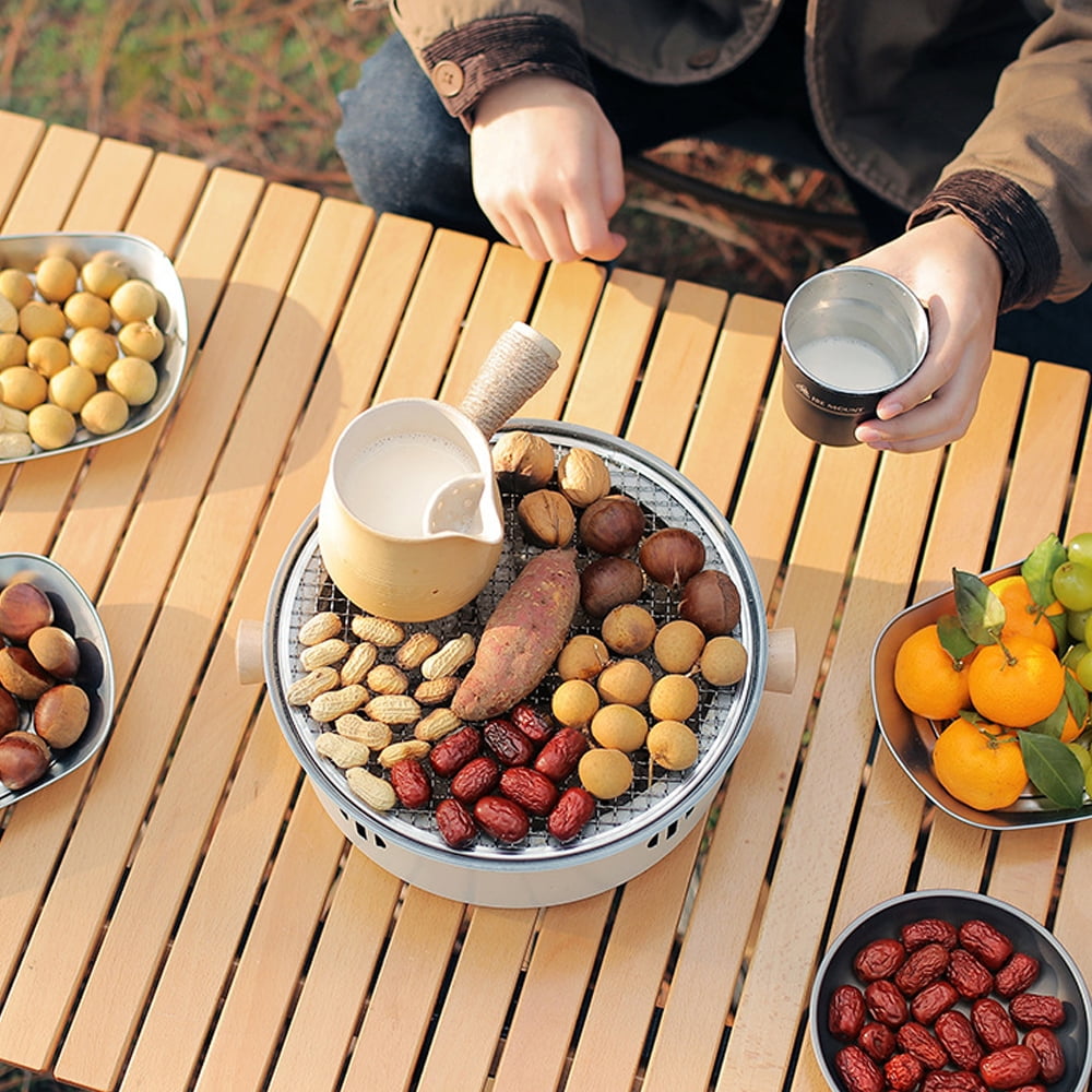 BBQ Grill,Stainless Steel Split Portable Bbq Stainless Barbecue Stove ...