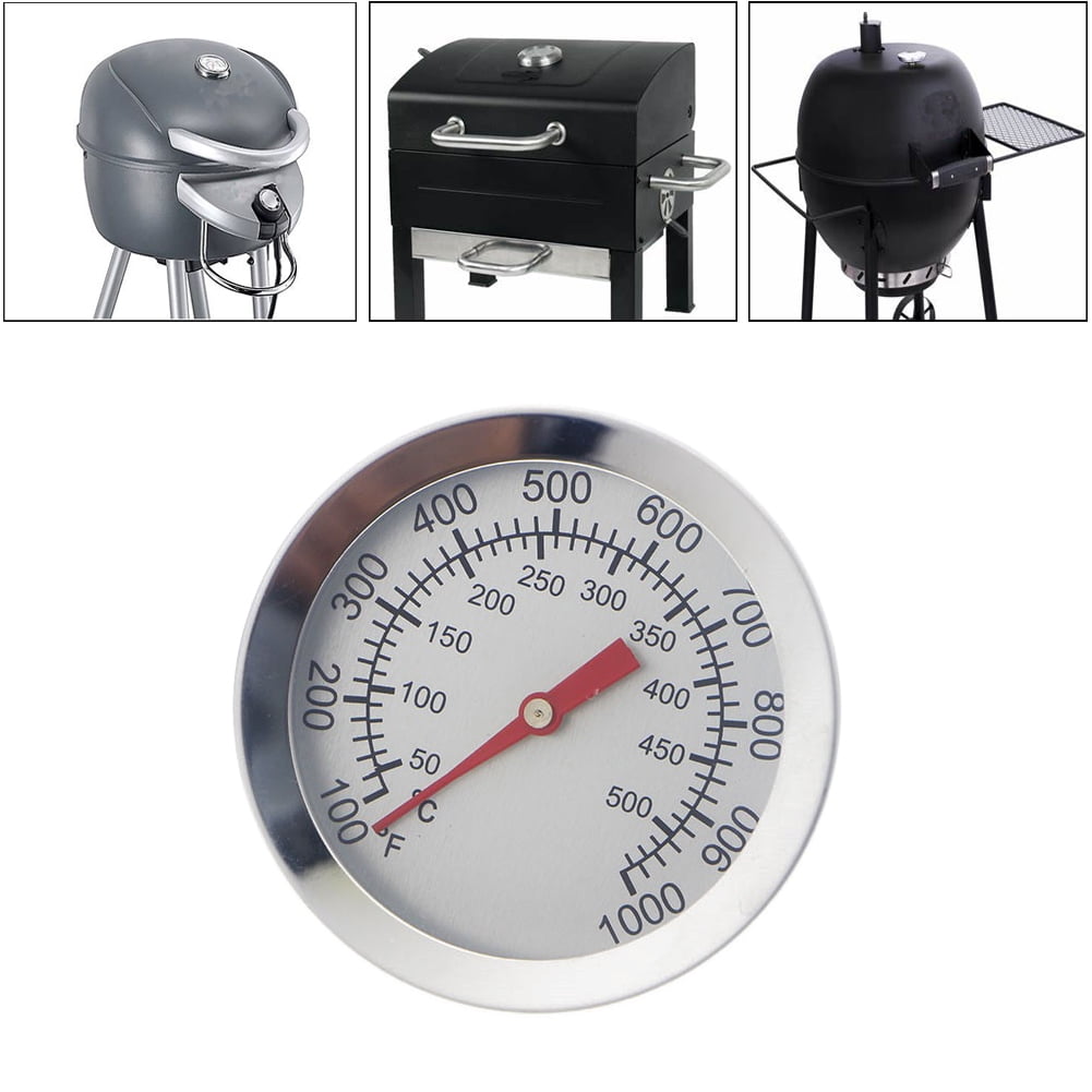 BBQ Grill Temperature Stainless Steel Barbecue Thermometer Dial ...