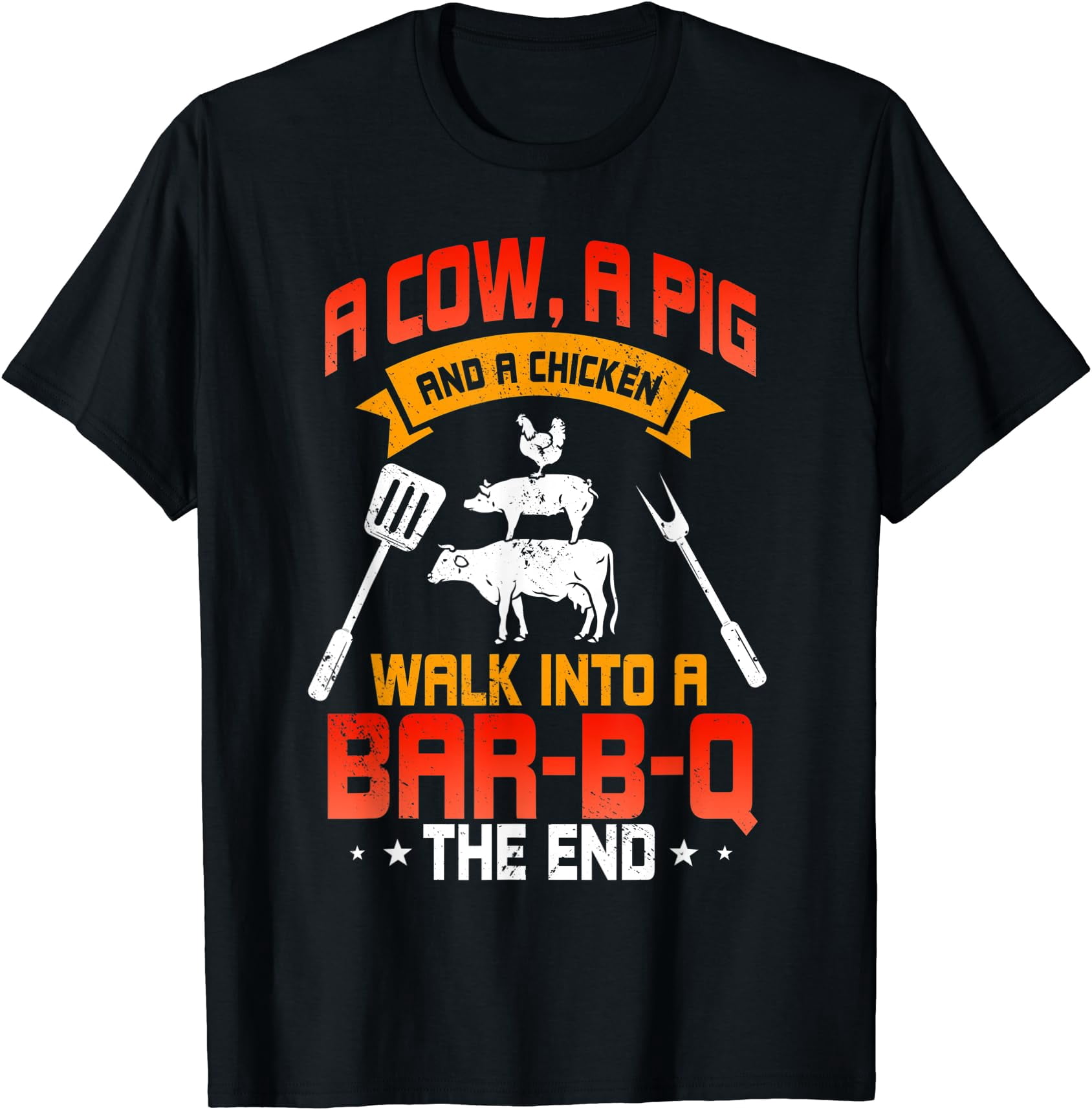 BBQ Grilling Lover Barbecue Chef Meat Grill Funny Cook T-Shirt, Vintage ...