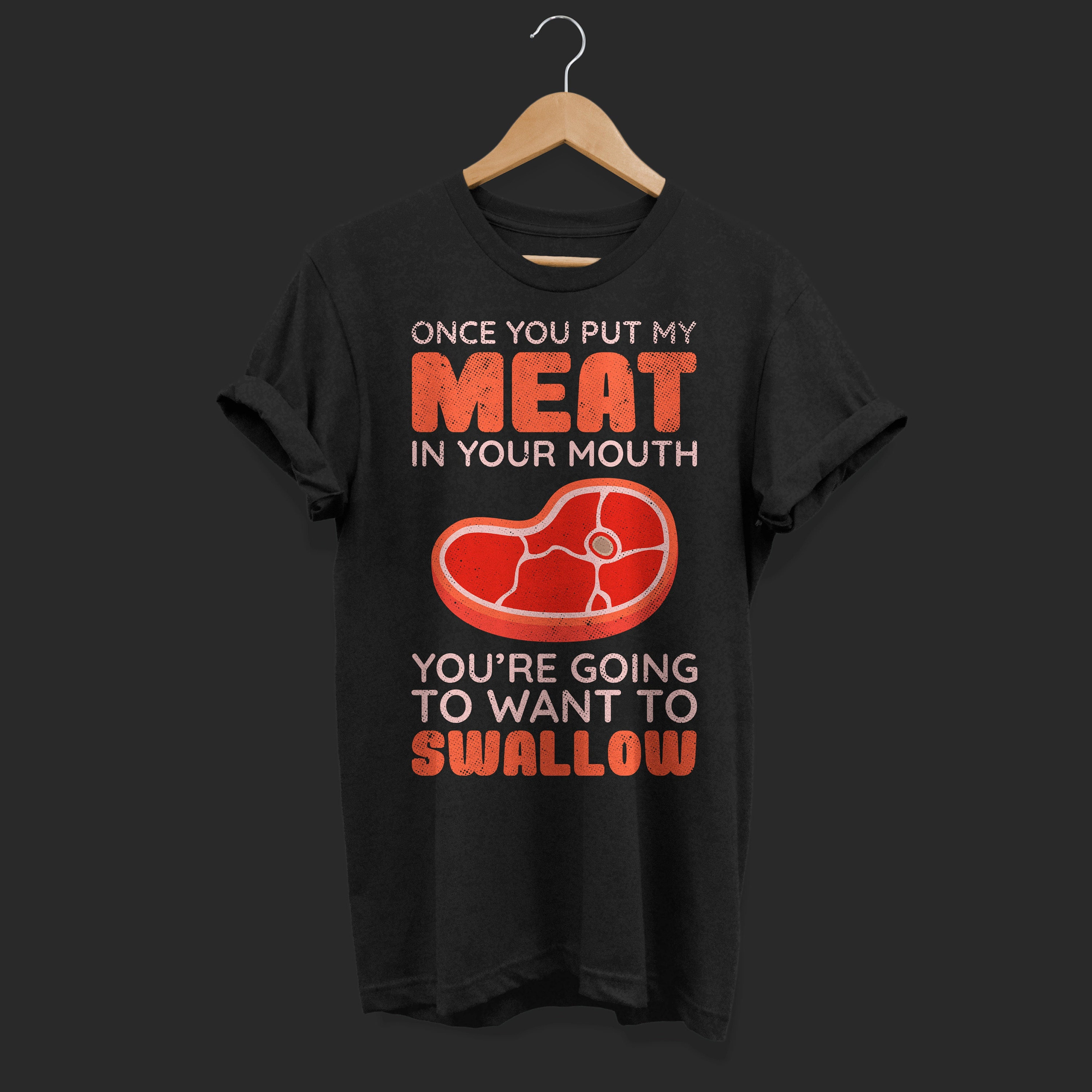 BBQ Grilling Vintage Funny Cooking Meat Grill Barbecue T-shirt, Dad ...