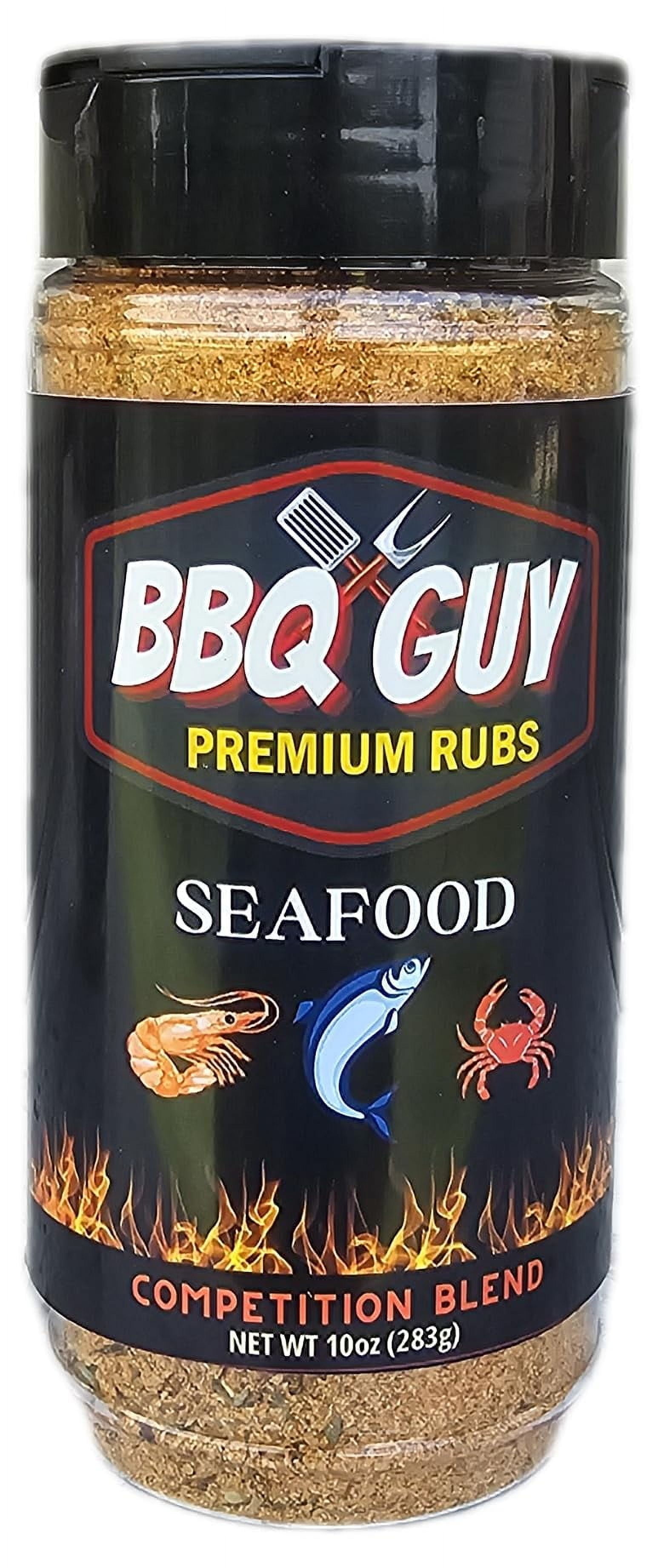 BBQ Guy Premium Rubs DHF10 Competition Blend Seasoning, Low Sodium ...