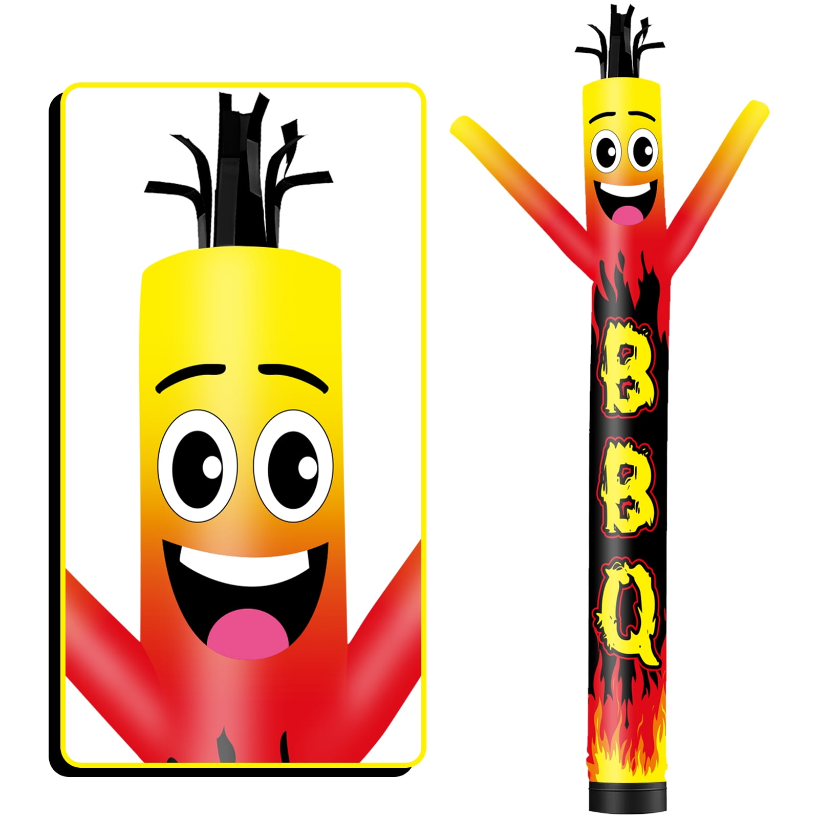 BBQ Inflatable Tube Man Wacky Wavy Dancing Guy for Outdoor Decoration ...
