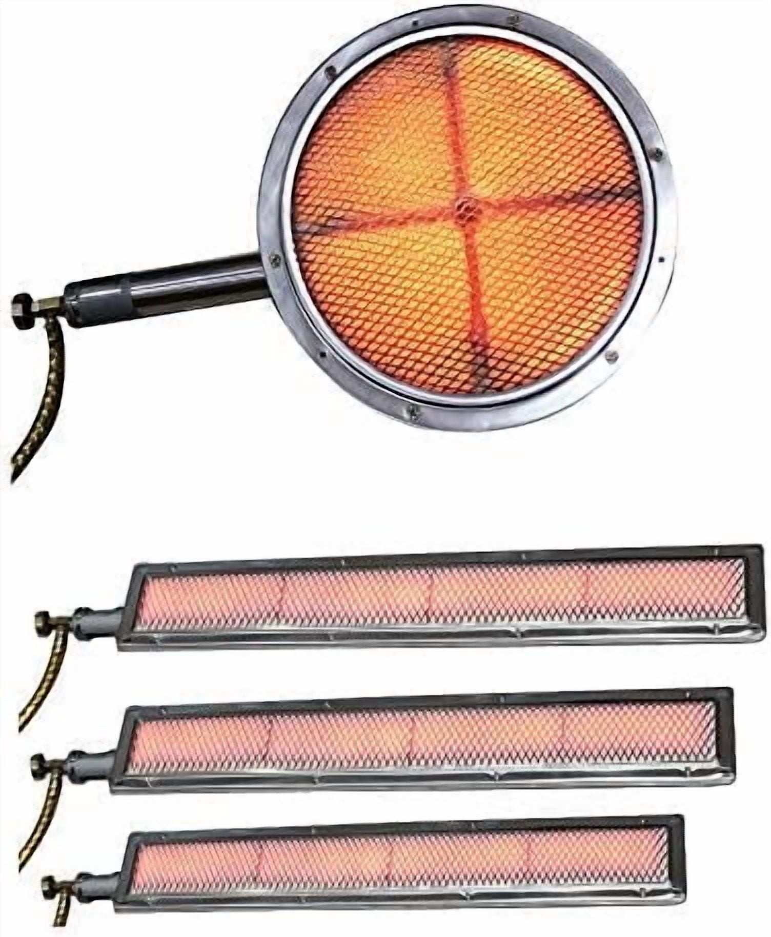 BBQ Infrared Burner Stainless Steel Ceramics Gas Burner Infrared ...
