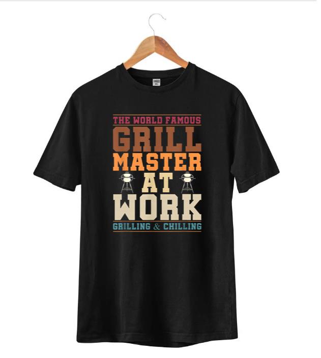 BBQ Master Graphic With Backyard Flame Humor And Grill Day Energy T ...