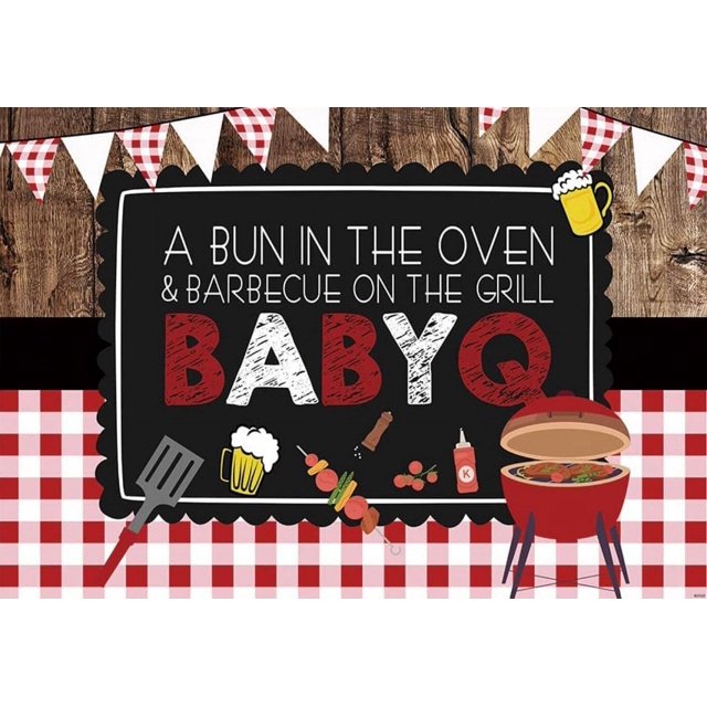 Happy Birthday Party BBQ Meadow Wild Party Backdrop Photography ...