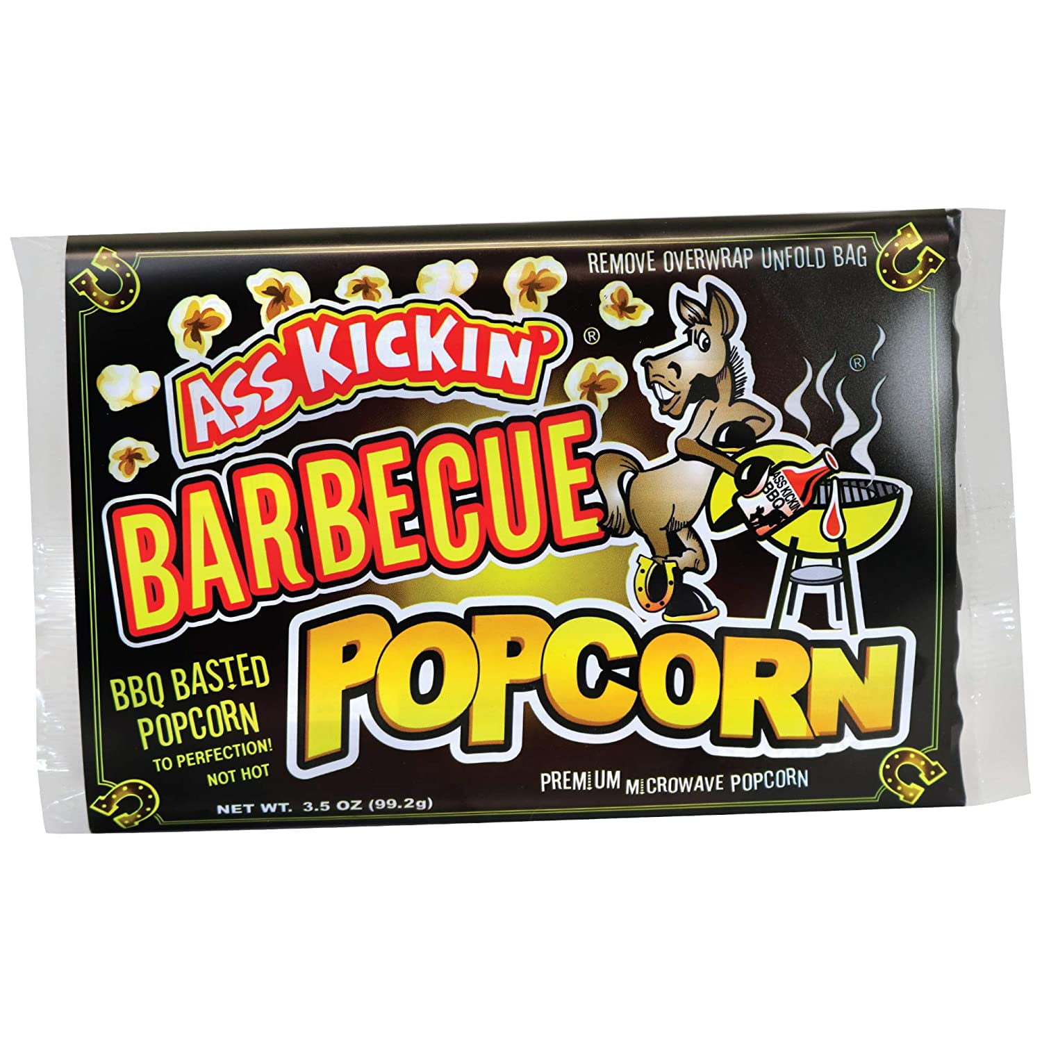 BBQ Microwave Popcorn - 6 Pack - Ultimate Barbecue Gourmet Gift - Makes ...