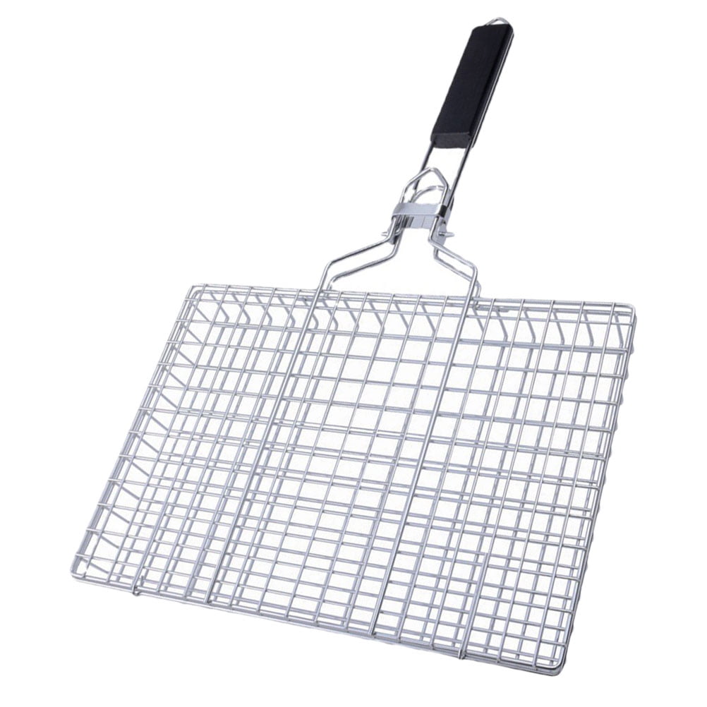 BBQ Net Stainless Steel BBQ Mesh Vegetables Grill Net Fish Grill ...