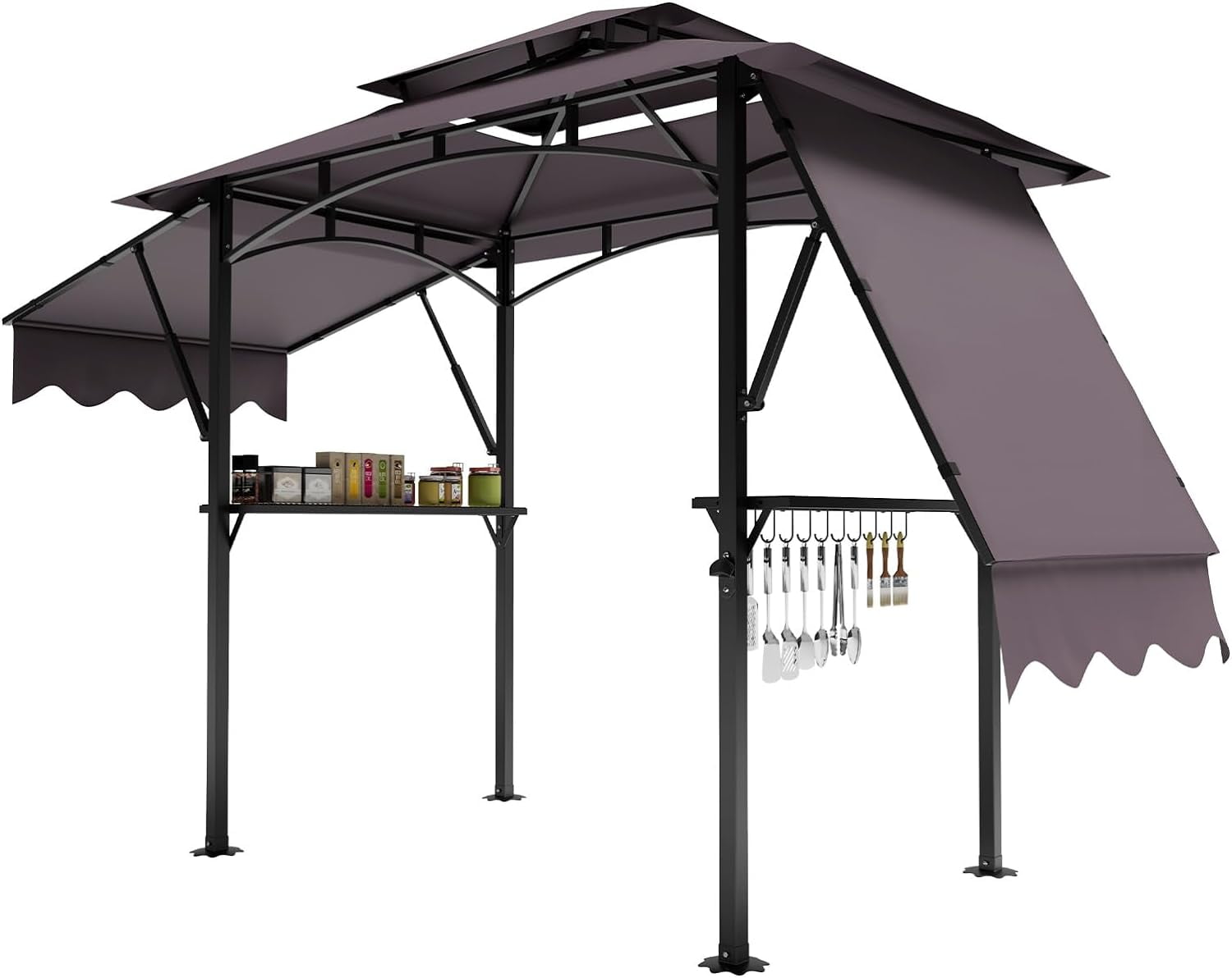 BBQ Gazebo for Hotel Patio Grilling and Barbecuing - Walmart Business ...