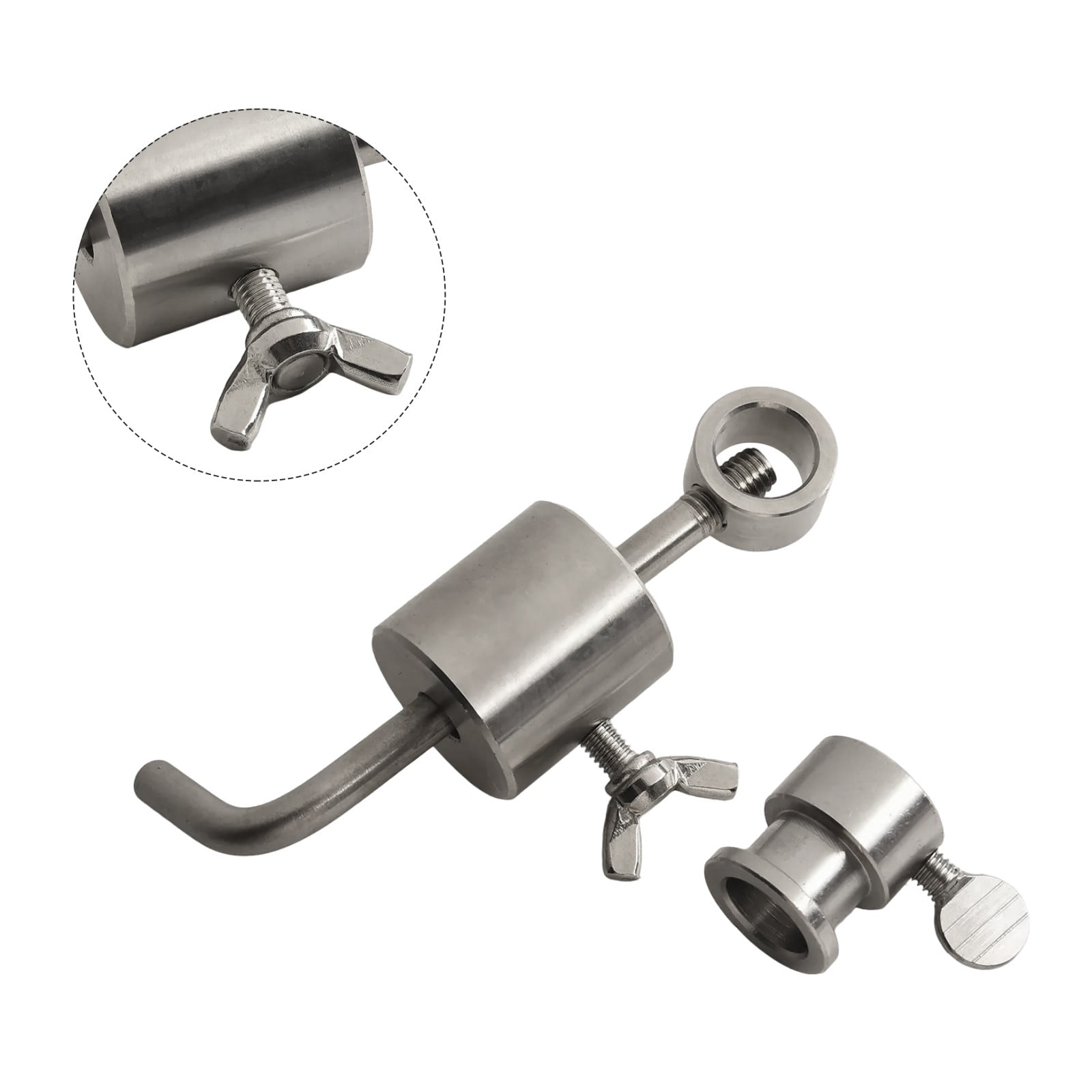 BBQ Oven Balancer L-shaped Bar Weight Balancer Rod Limiter Stainless ...