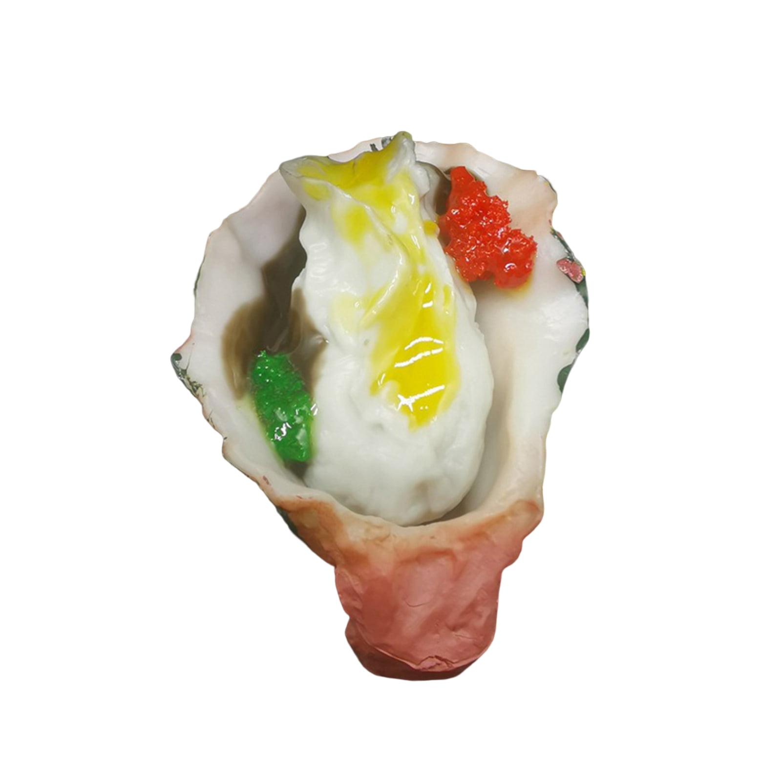 BBQ Oyster Model Realistic Aquatic Seafood Scene Layout DIY Jewelry ...
