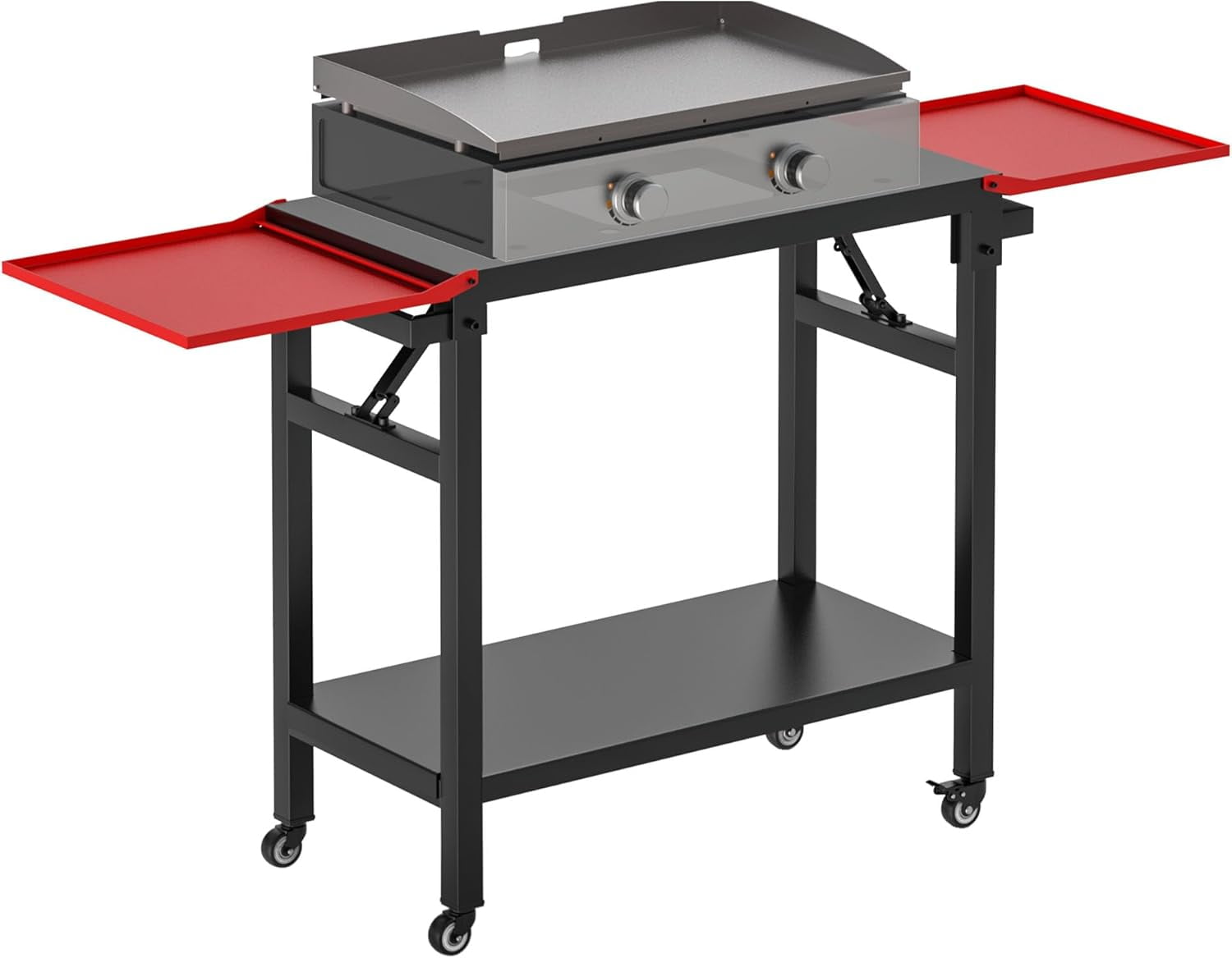 BBQ-PLUS Universal Portable Grill Griddle Table Stand for Most Flat Top ...