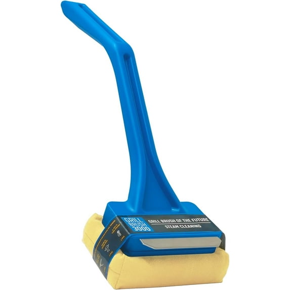 BBQ Replaceable Scraper Cleaning Head, Bristle Free Grill Brush - Safe ...