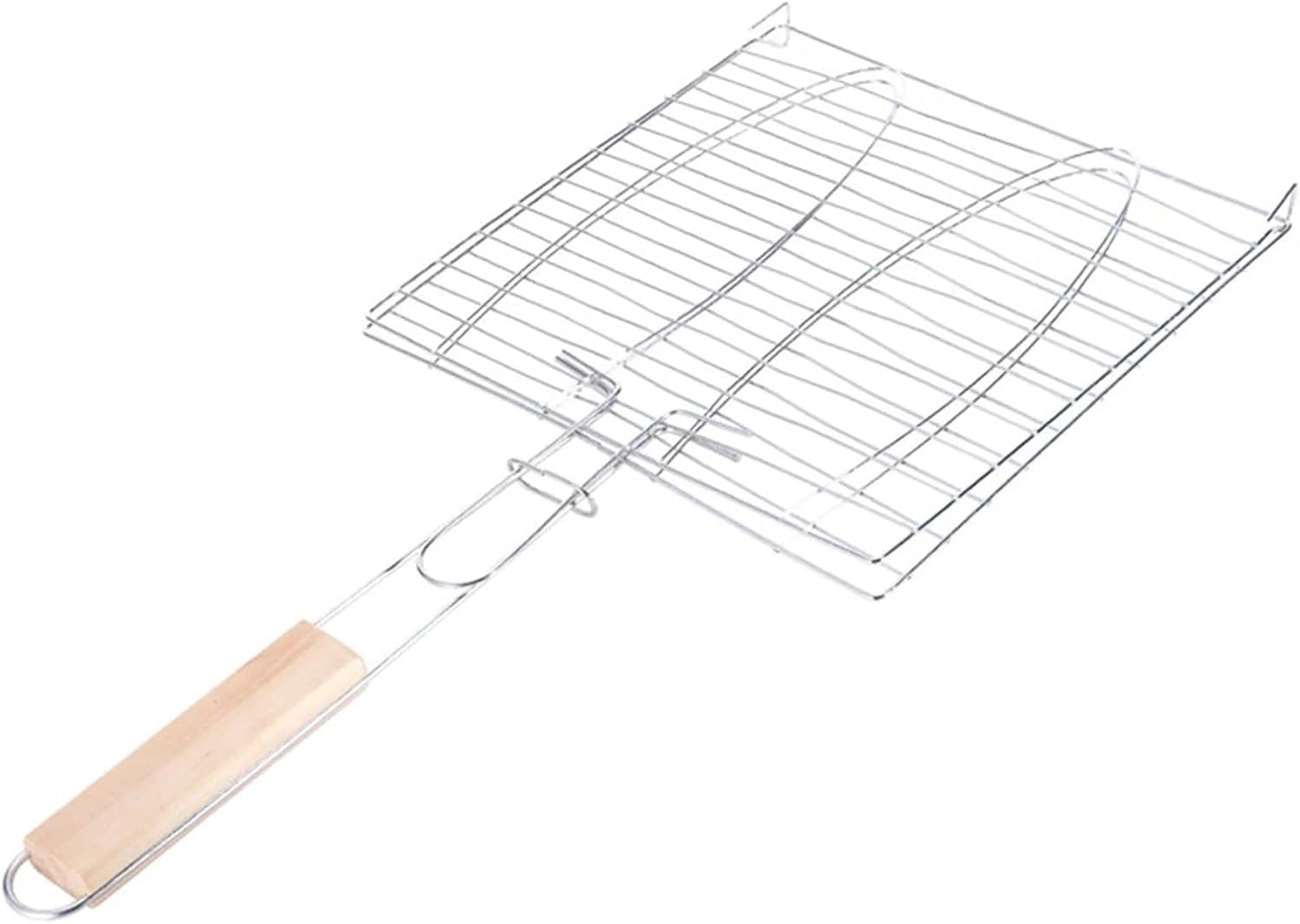 BBQ Replacement Net,Barbecue Rack Grid BBQ Grill Net Clamp Classic Fish ...