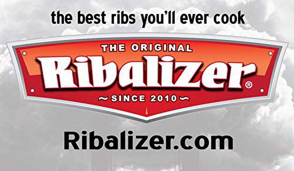 BBQ/Rib Rack for Smoker or Grill - Holds 6 Racks of Ribs - Stainless ...