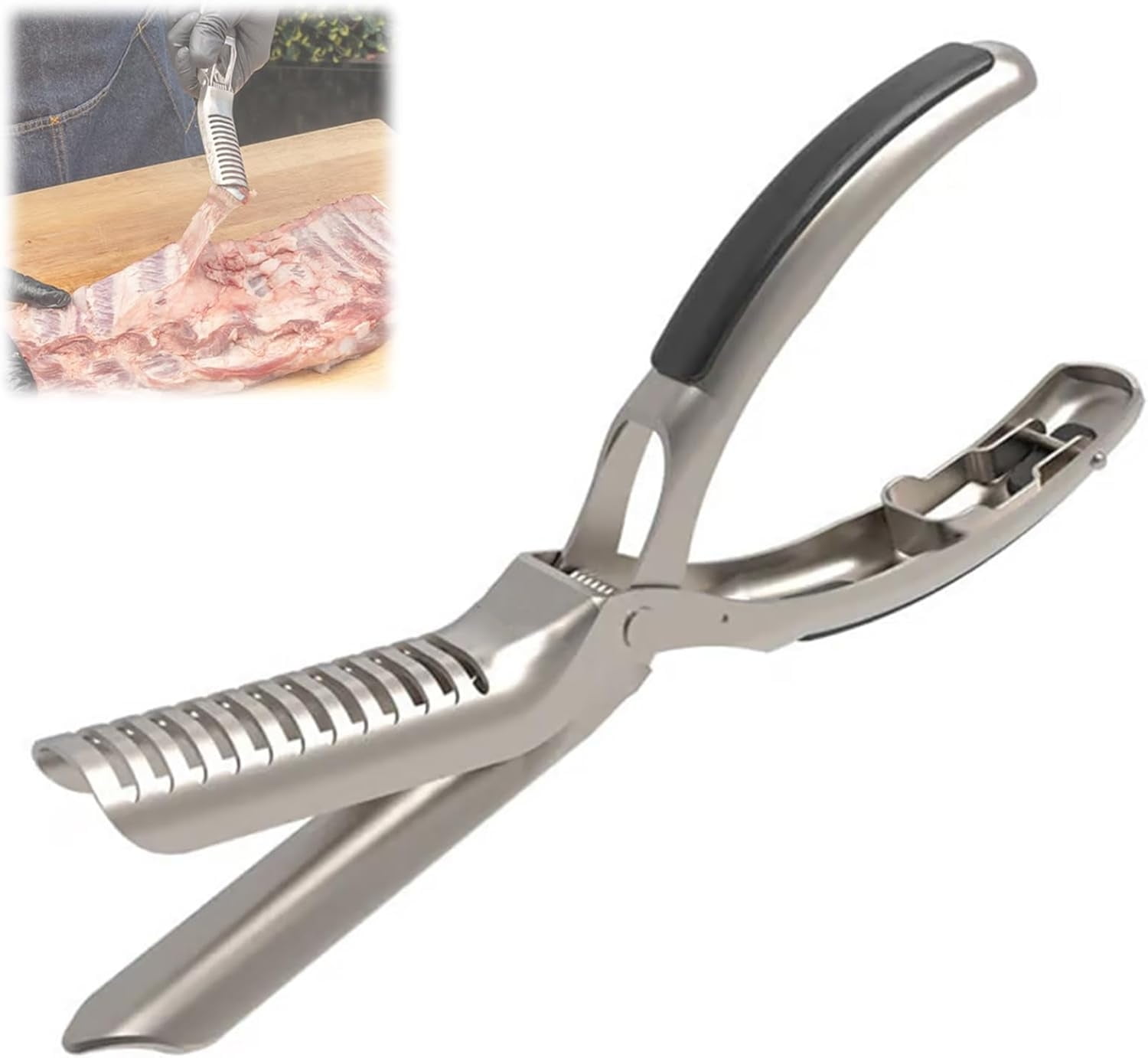 BBQ Rib Skinner, Rib Prep Pro, Rib Membrane Remover Tool, Rib Prep Pro ...