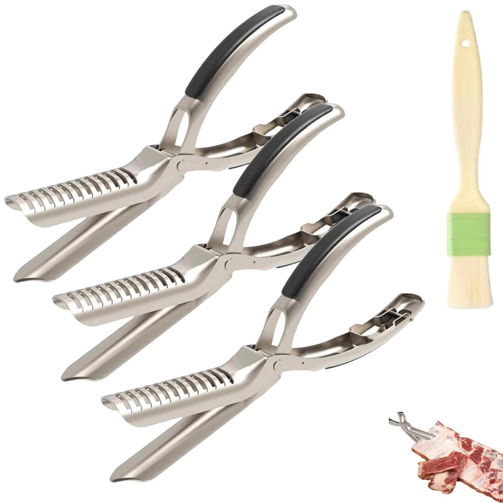 BBQ Rib Skinner Tool, Ribs Membrane Removal Tool, Rib Skinner Membrane ...