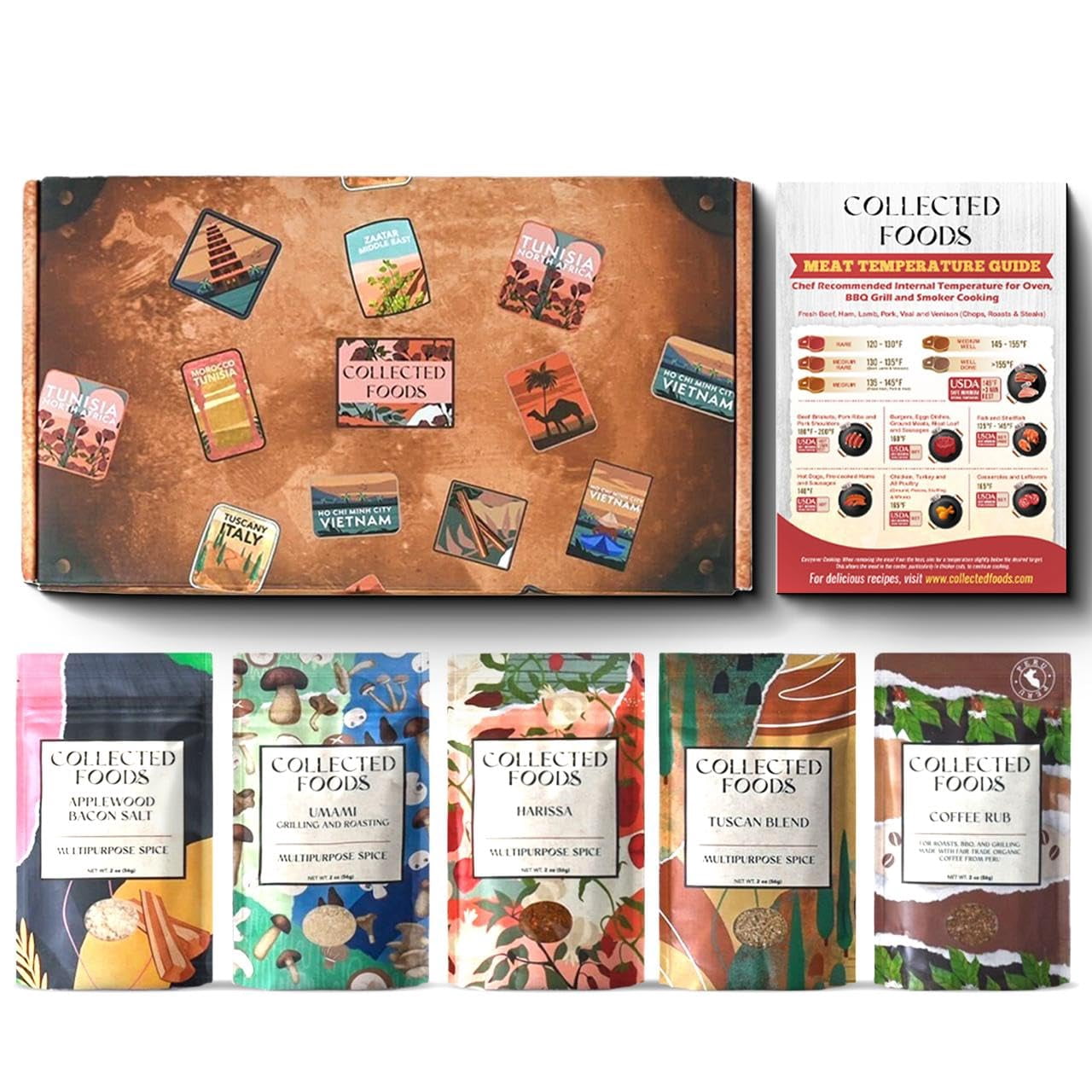 BBQ Seasoning and Rub MZF22 Gift Set - BBQ Seasonings and Spices for ...