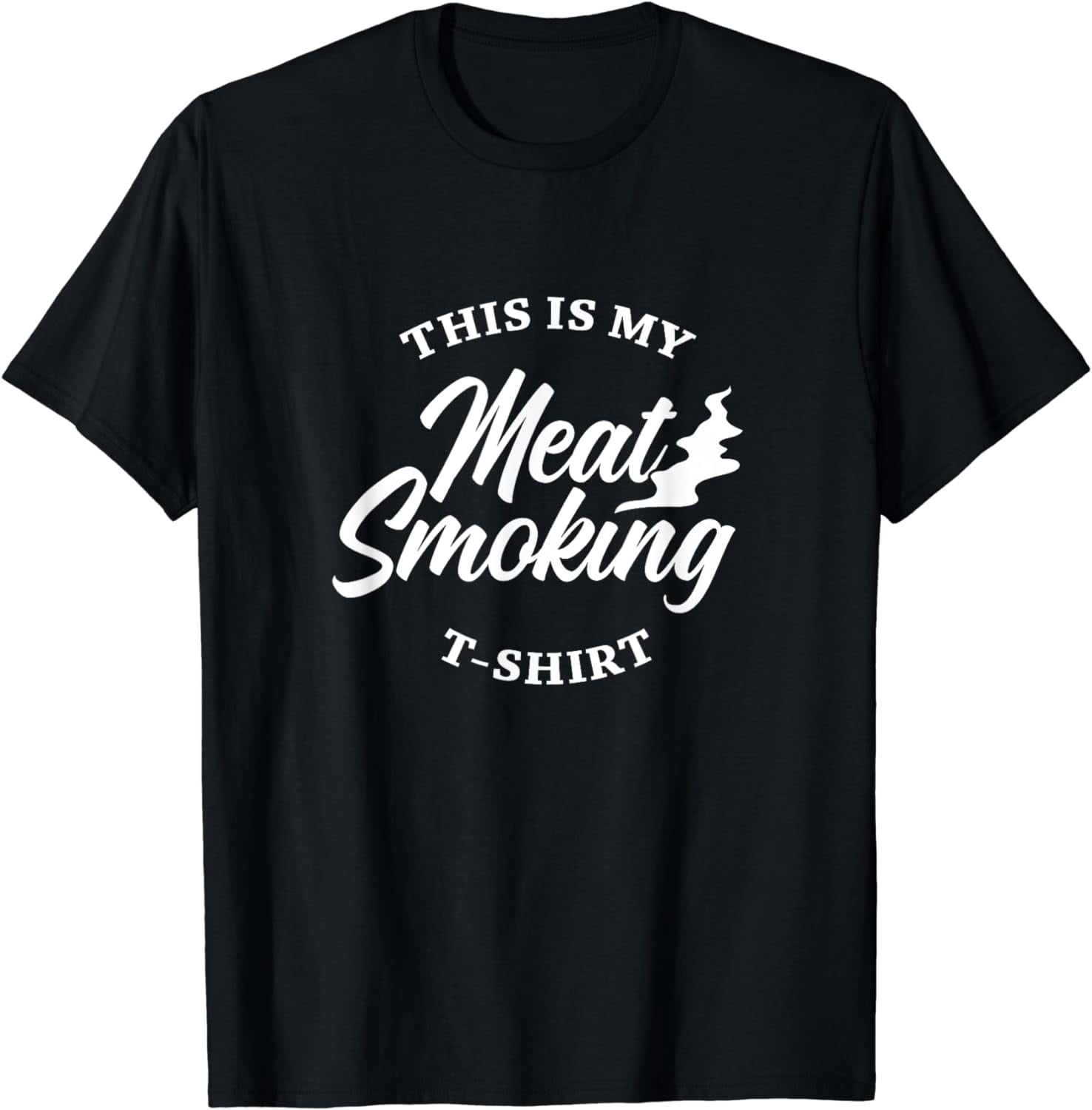 BBQ Shirt For Men Meat Lovers Smoker This Is My Meat Smoking T-Shirt ...