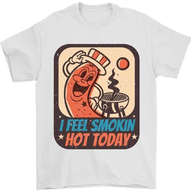 BBQ Smokin Hot Today Funny Grill T-Shirt - Walmart.com