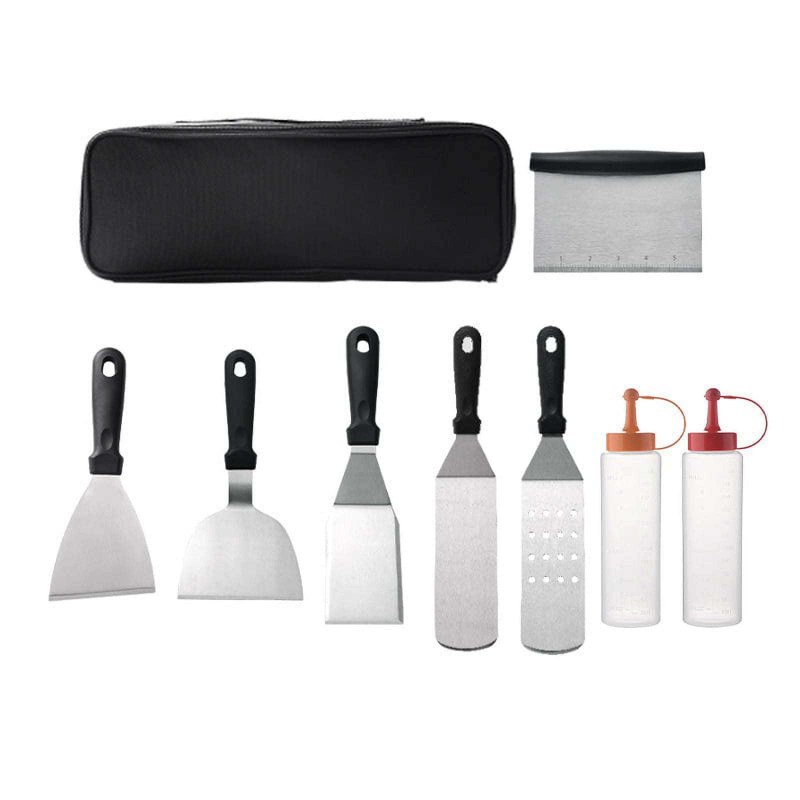 BBQ Stainless Steel Barbecue Tool Set Tomato Sauce Bottle Roasting Set ...