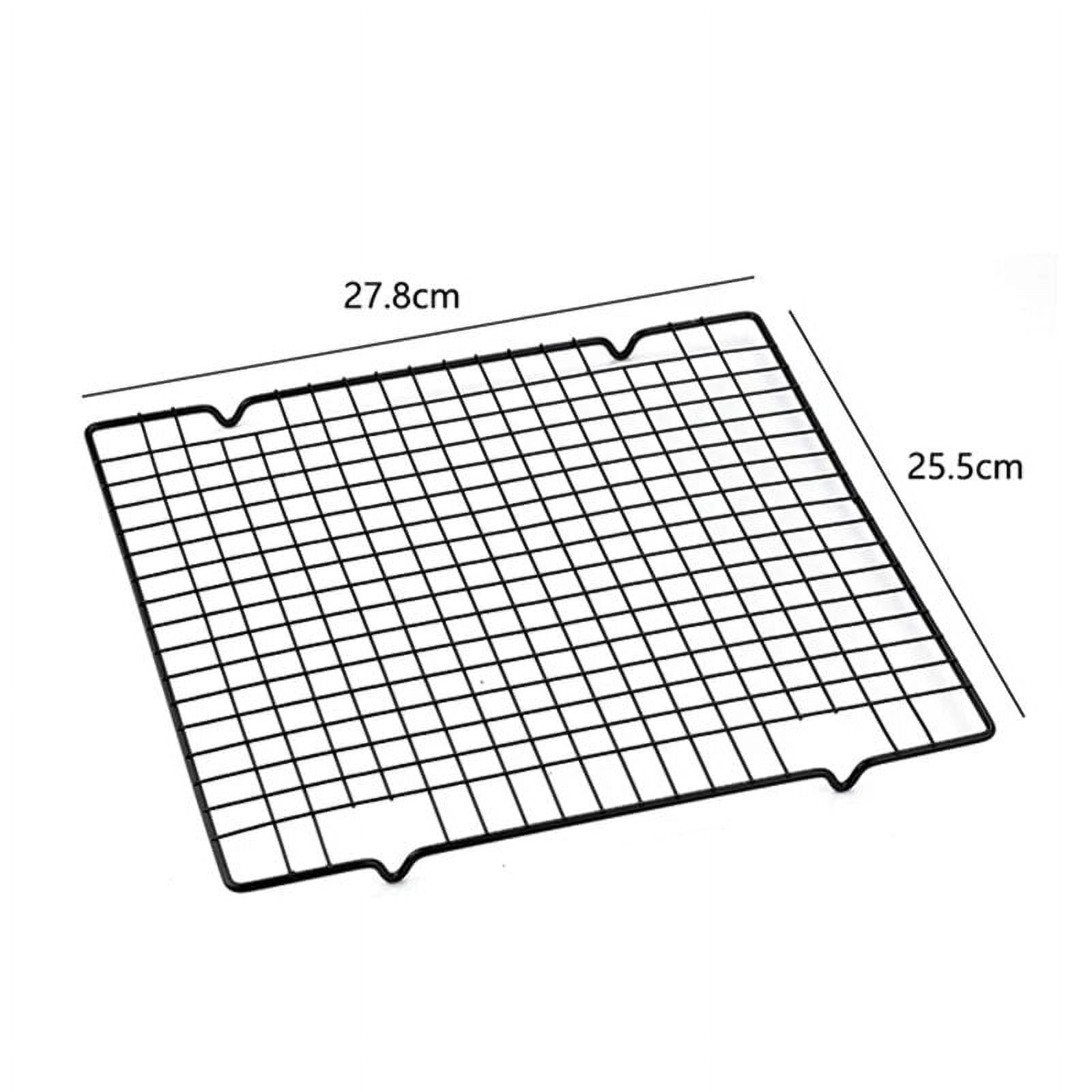 BBQ Stainless Steel Grid Cake Cooling Rack Cookies Biscuits Drying Rack ...