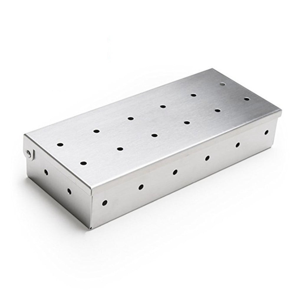 BBQ Stainless Steel Smoke Box Cold Smoke Technology Outdoor Barbecue ...
