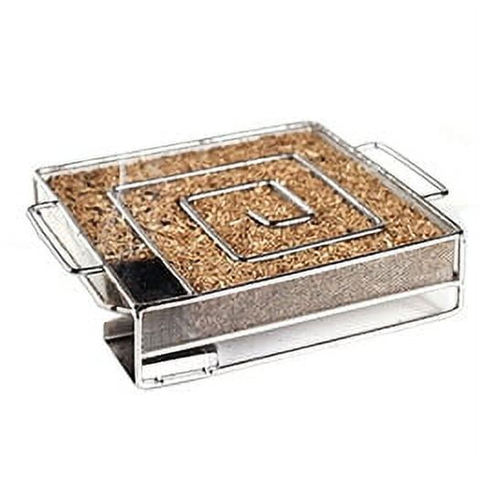 BBQ Stainless Steel Smoke Generator Grill Cold Smoking Wood Chip Smoker ...