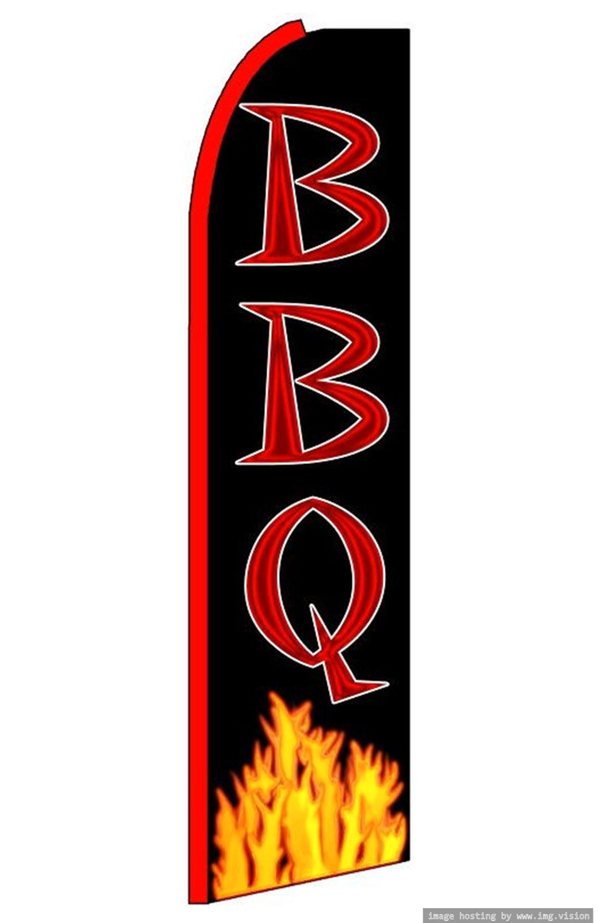 BBQ Swooper Flag (Hardware Not Included) |Advertisement /Business Flags ...
