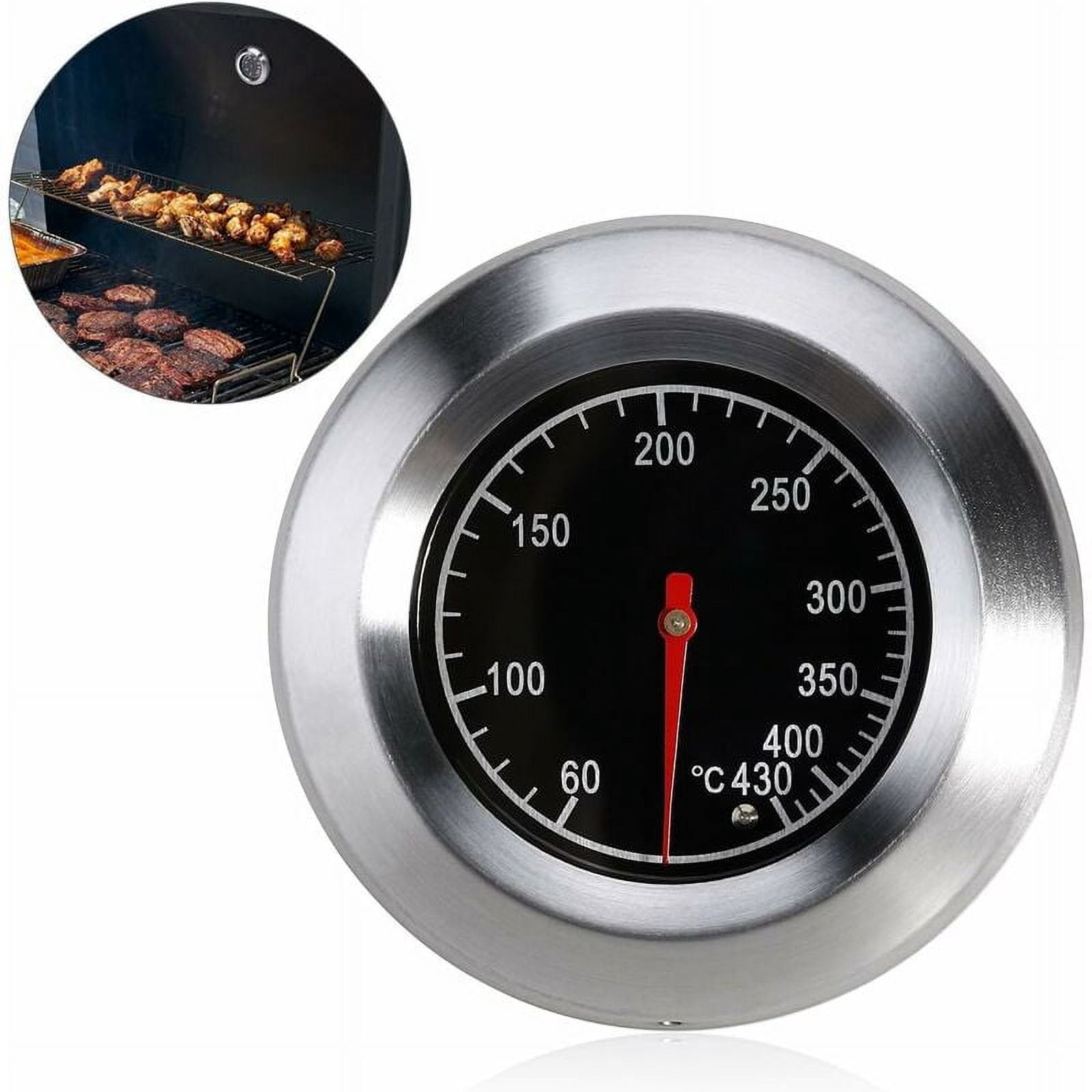 BBQ Thermometer for All Barbecues, Smoker, Smoker and Barbecue Trolley ...
