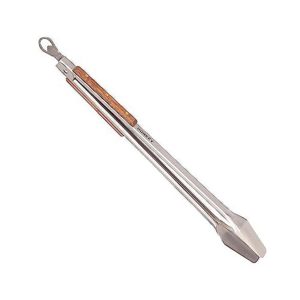 BBQ Tongs 27 inch Long Grill Tongs - Donkey Tong - Stainless Steel ...