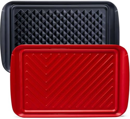 BBQ Tray for Raw Meat Prep and Cooked Food, Grill Prep and Serve Trays ...