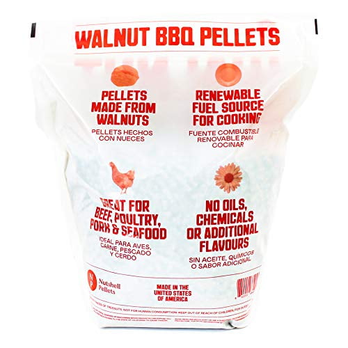 BBQ Walnut Pellets - Grilling Pellets for Outdoor Use - Renewable BBQ ...