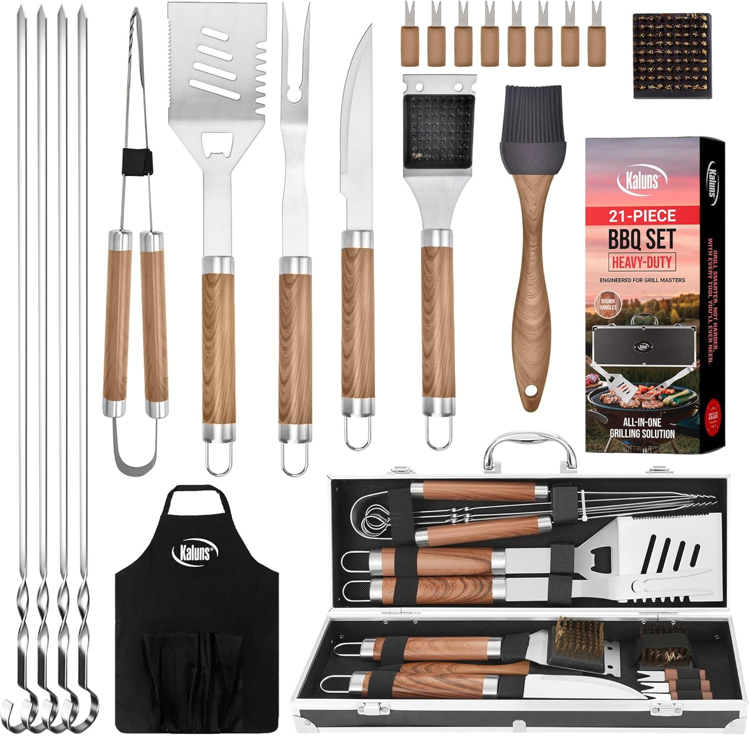 BBQ accessories, father's dad's gift day barbecue gift, heavy duty ...