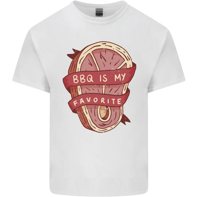 BBQ is My Favourite Funny Steak Grill Braai T-Shirt - Walmart.com