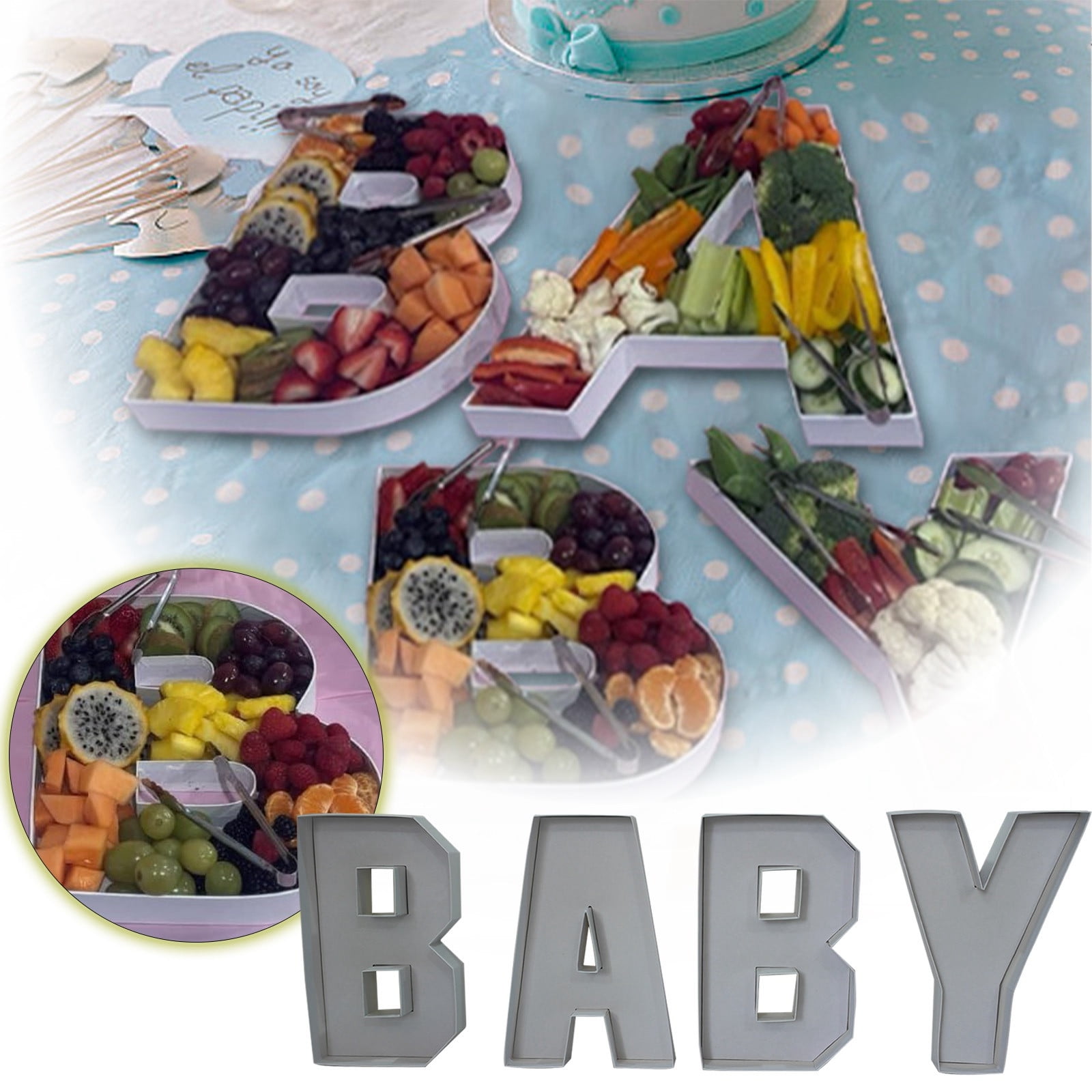 BBQ large food storage box Christmas BABY Fillable Graduation Cardboard ...