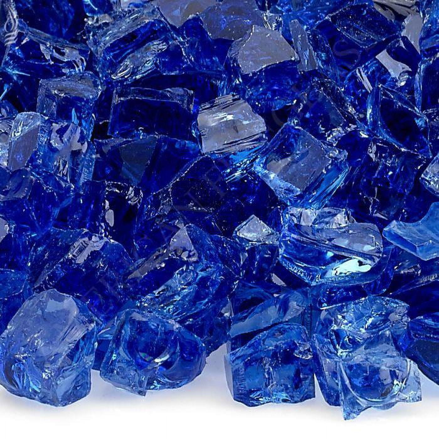 BBQGuys Signature 1/2-Inch Cobalt Blue Fire Glass - 10 Pounds - Walmart.com